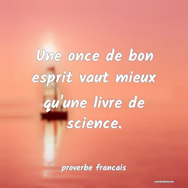 Une once de prévention vaut mieux qu'une livre de...